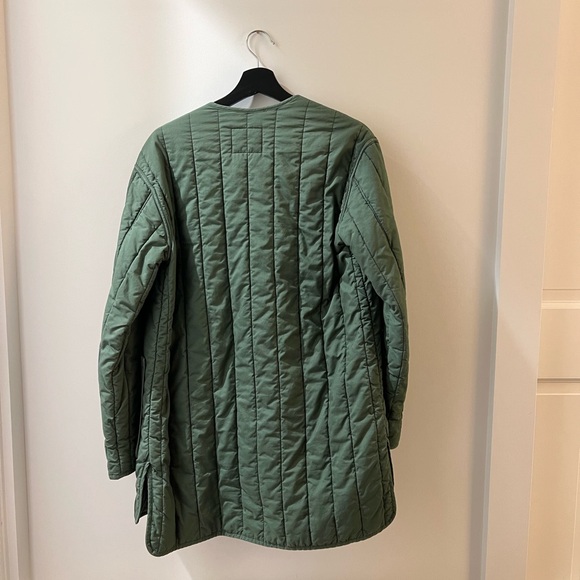 Everlane | Jackets & Coats | Everlane Green Quilted Jacket | Poshmark